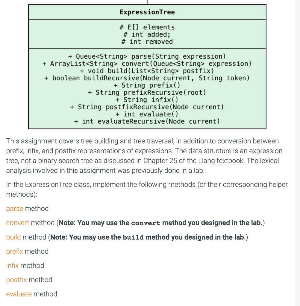 Solved Objectives - Learn how to parse an infix expression | Chegg.com