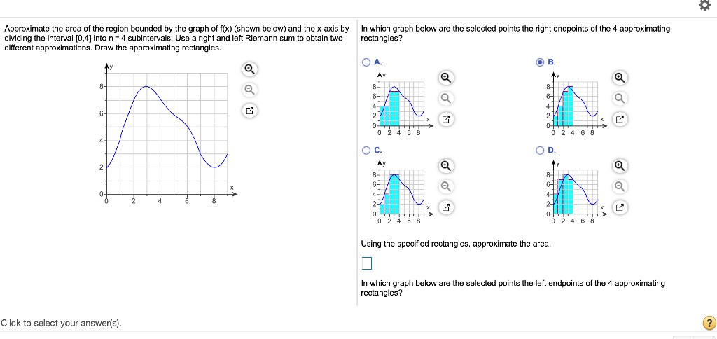Solved Approximate the area of the region bounded by the | Chegg.com