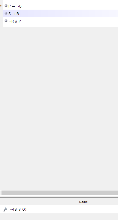 Solved P→¬QS→R¬R∧P | Chegg.com