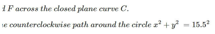 Solved Calculate the flux of the field F across the closed | Chegg.com