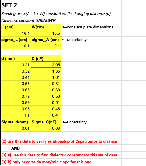 Solved SET 2 Keeping area (A = L x W) constant while | Chegg.com