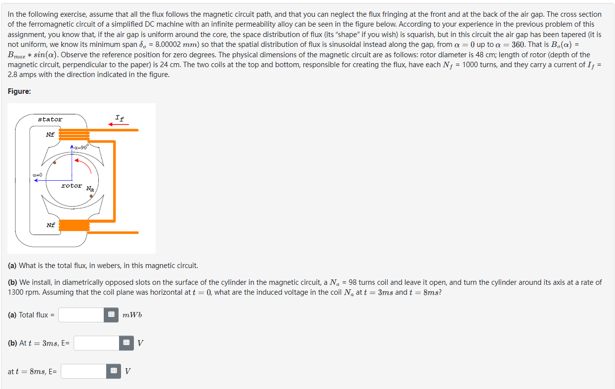 Solved In the following exercise, assume that all the flux | Chegg.com
