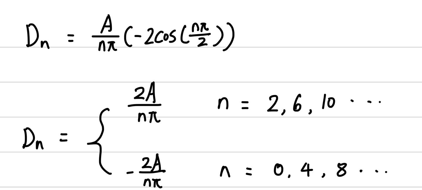 Solved I would like to express that Dn in one using n. How | Chegg.com