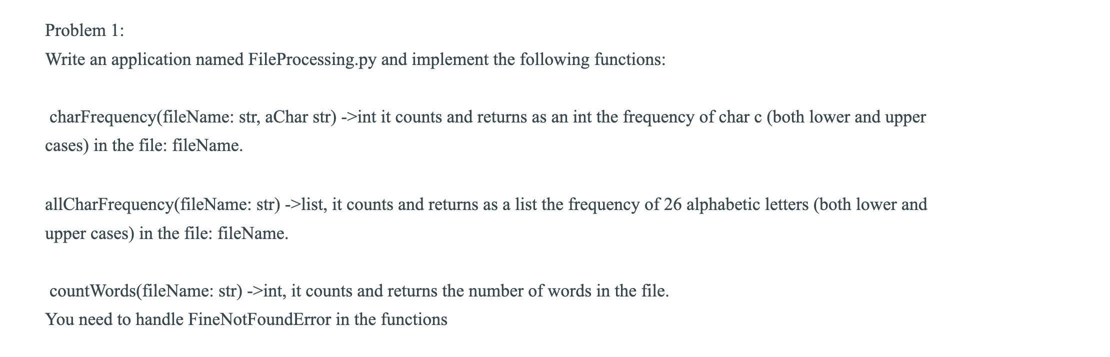 Solved Problem 1: Write an application named | Chegg.com