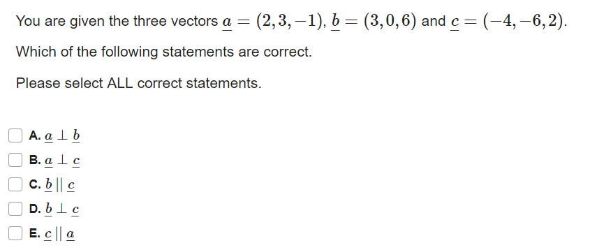 Solved A straight line passes through points A(0,4, -3) and | Chegg.com