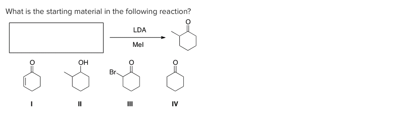 Solved What is the starting material in the following | Chegg.com