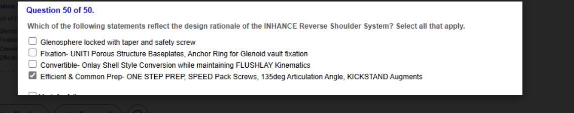 Solved Question 50 ﻿of 50.Which of the following statements | Chegg.com