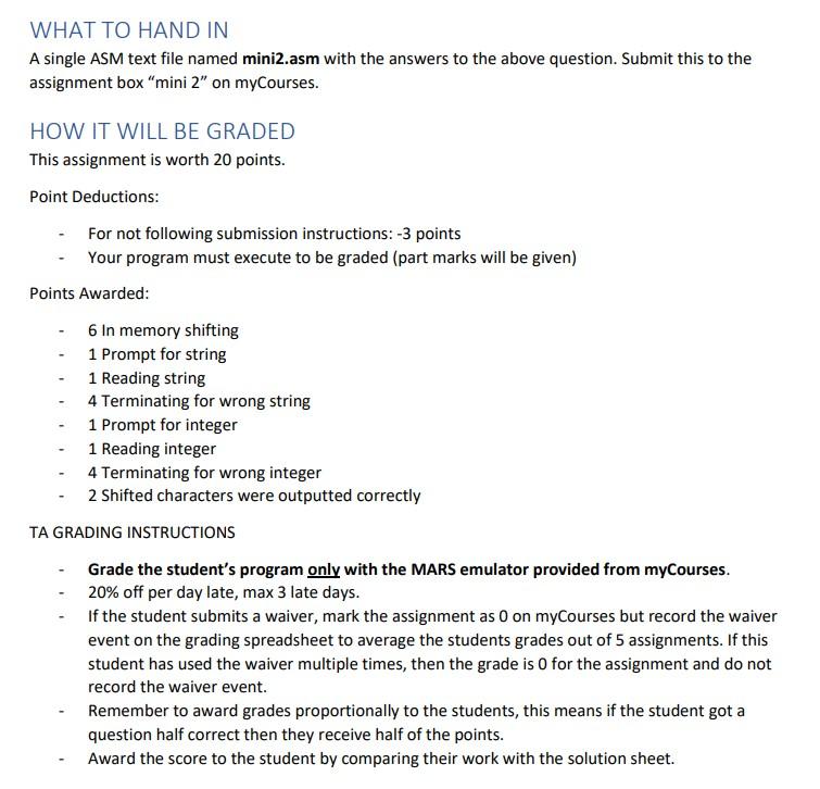 Solved Instructions This Assignment Explores Assembler 