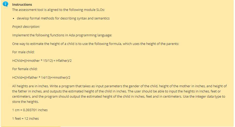 Instructions The assessment tool is aligned to the | Chegg.com