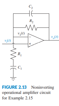Solved Transfer Function-Noninverting Operational Amplifier | Chegg.com