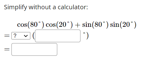 Solved Simplify without a calculator: | Chegg.com