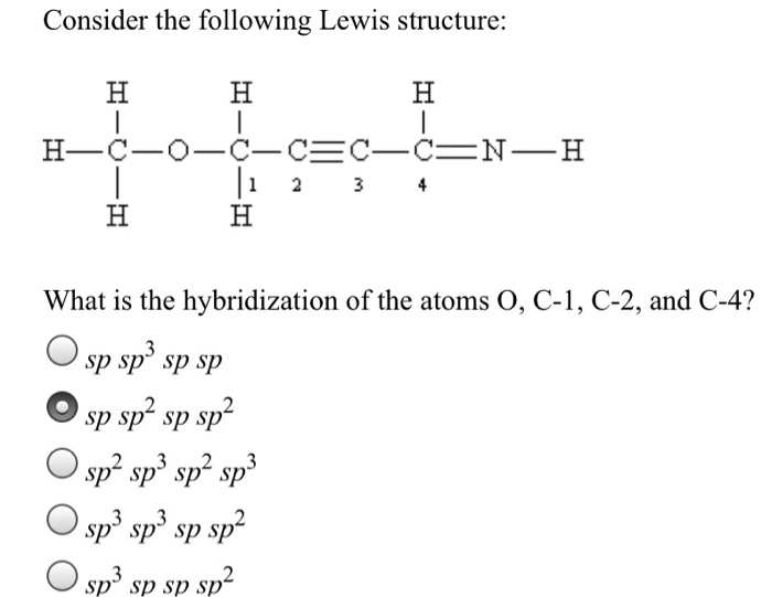 Solved Consider the following Lewis structure: What is the | Chegg.com Solved Consider the following Lewis structure: What is the | Chegg.com