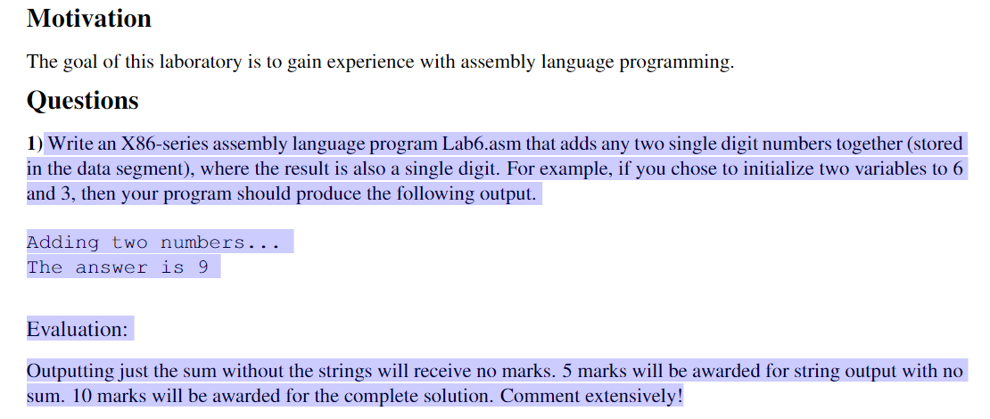 Solved The goal of this laboratory is to gain experience | Chegg.com