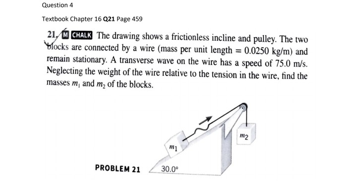 Solved Question 4 Textbook Chapter 16 Q21 Page 459 21, M | Chegg.com