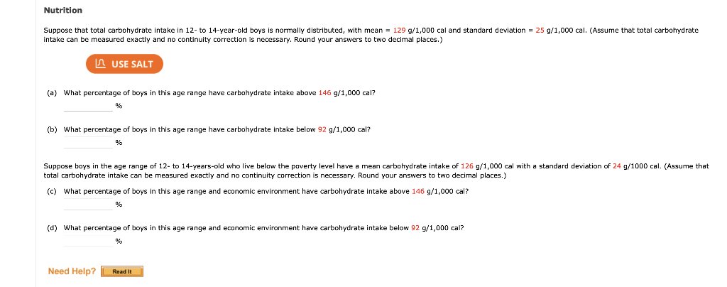 Solved intake can be measured exactly and no continuity | Chegg.com