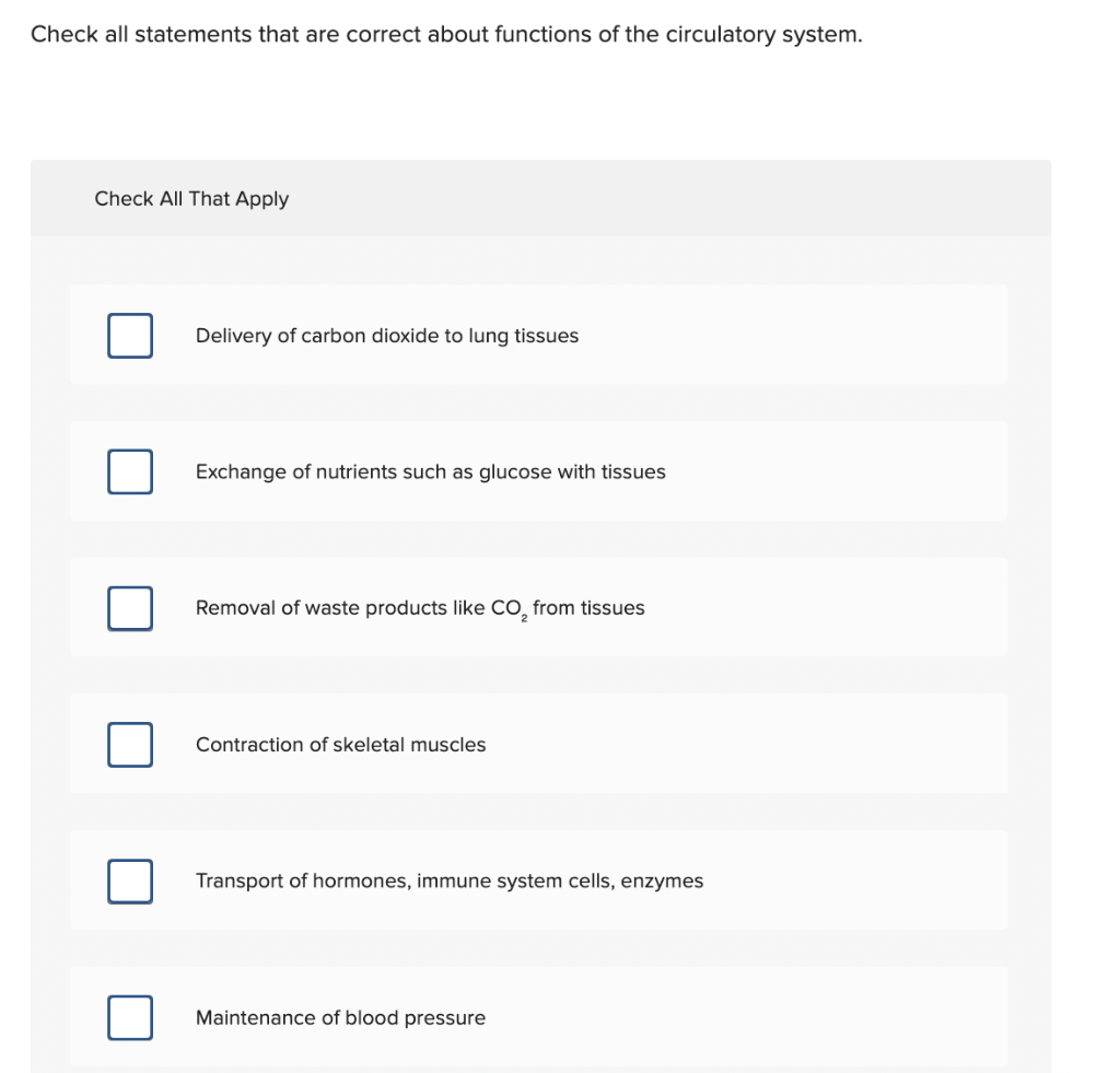 Solved Check all statements that are correct about functions | Chegg.com