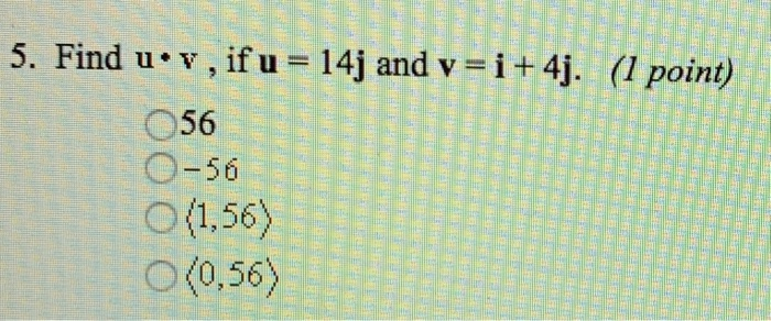 Solved I. How does multiplying a vector by a scalar value of | Chegg.com