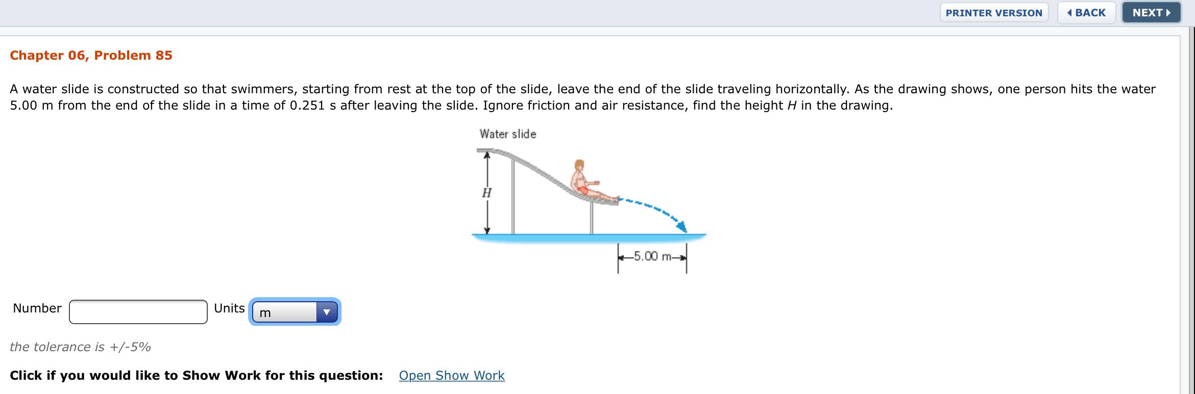 Solved PRINTER VERSION 4 BACK NEXT Chapter 06, Problem 85 A | Chegg.com