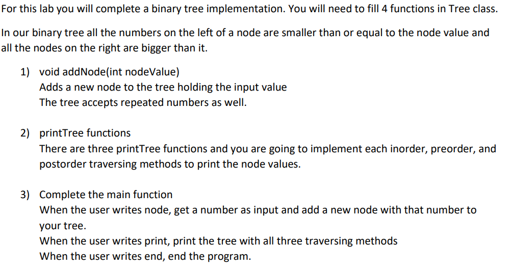 Solved Tree.h #ifndef TREE_H #define TREE_H #include | Chegg.com