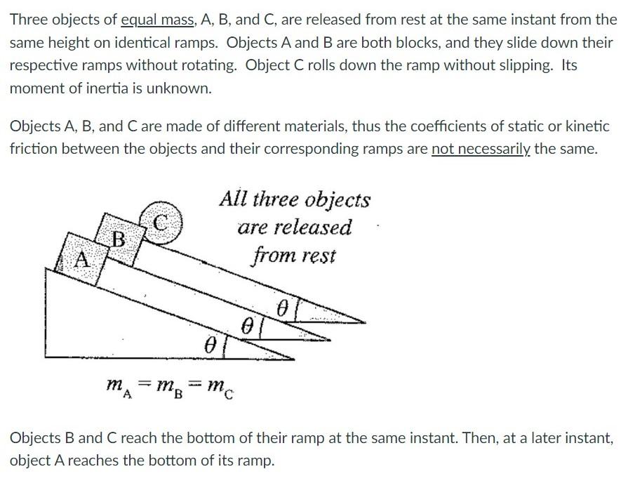 [Solved]: a)Rank the frictional forces exerted o