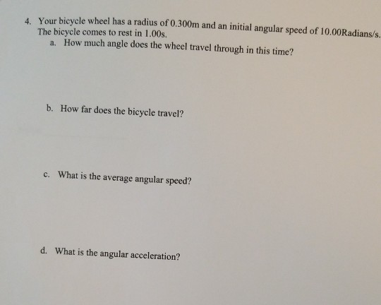 Solved 1. Give the symbols used for angular displacement, | Chegg.com