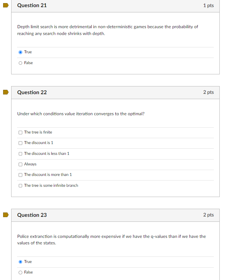 Solved Depth limit search is more detrimental in | Chegg.com