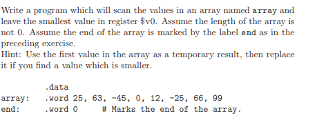Solved Write a program which will scan the values in an | Chegg.com