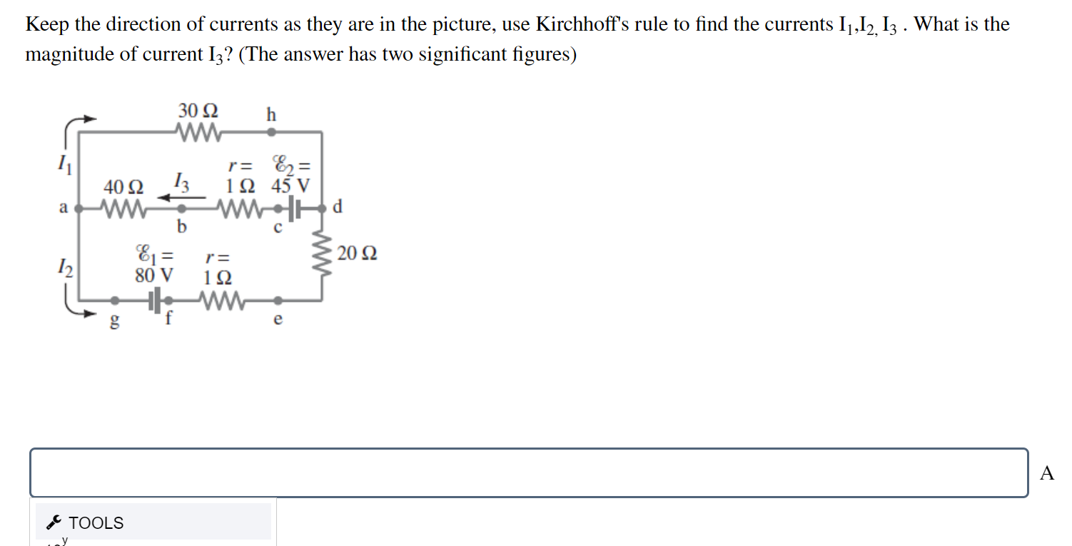 Solved Keep the direction of currents as they are in the | Chegg.com