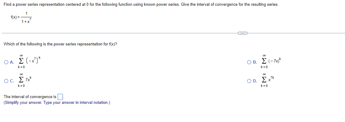 Solved Find a power series representation centered at 0 for | Chegg.com