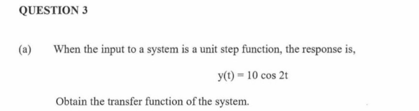 Solved QUESTION 3 | Chegg.com Solved QUESTION 3 | Chegg.com