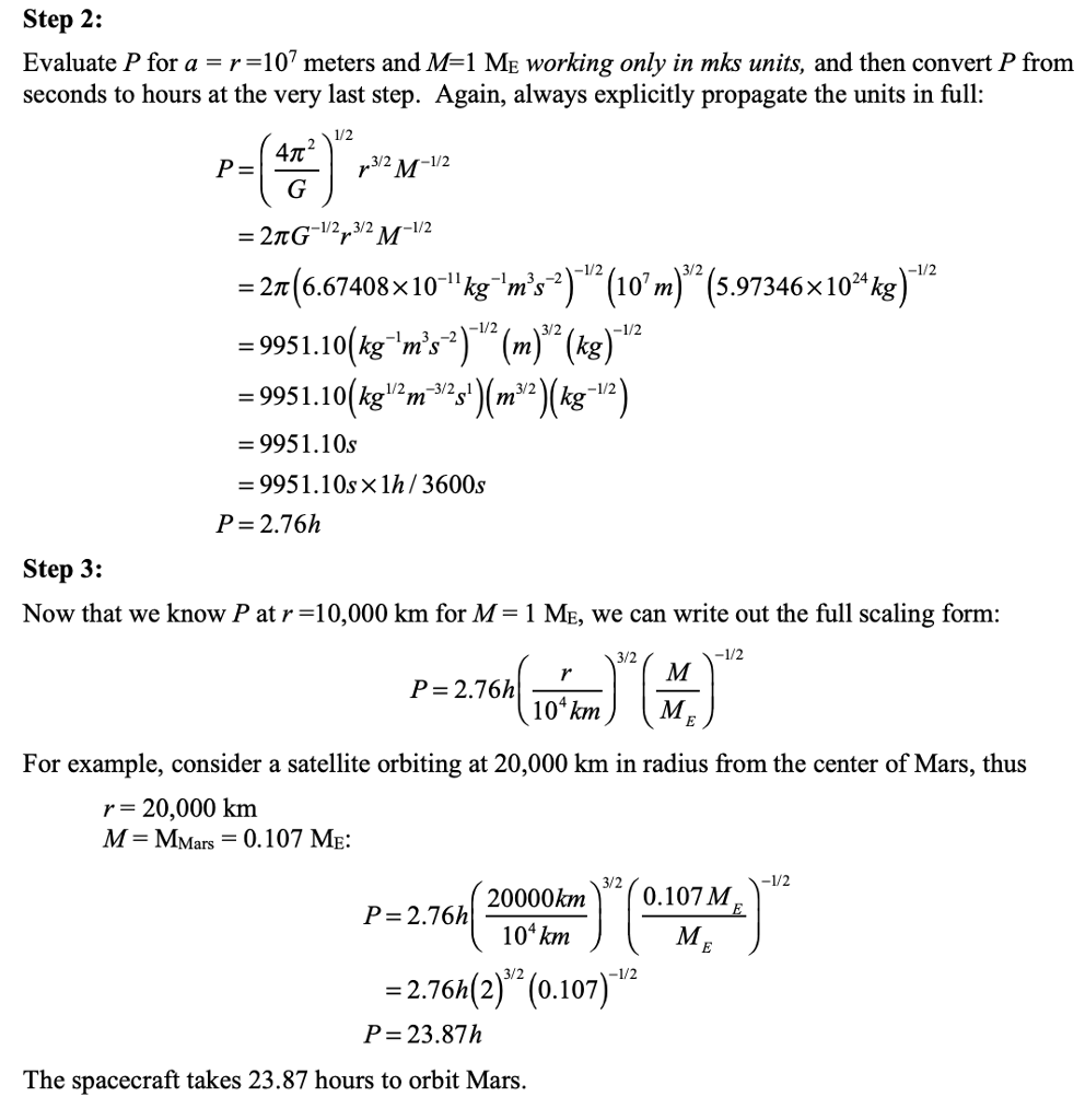 Solved 2. The Hill radius of a planet of mass Mp at distance | Chegg.com