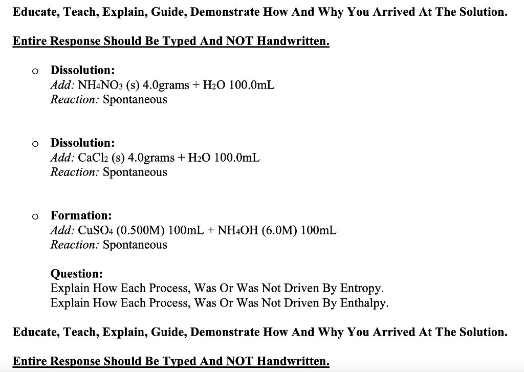 Solved Educate, Teach, Explain, Guide, Demonstrate How And | Chegg.com