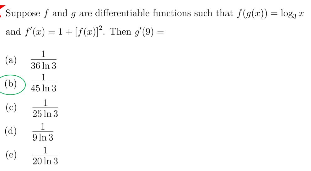 Solved Suppose f and g are differentiable functions such | Chegg.com