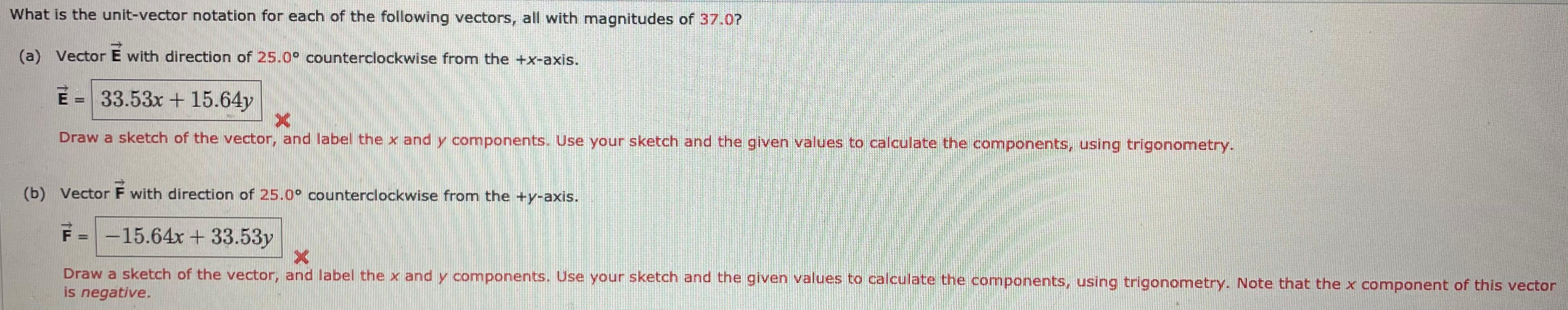 Solved What is the unit-vector notation for each of the | Chegg.com