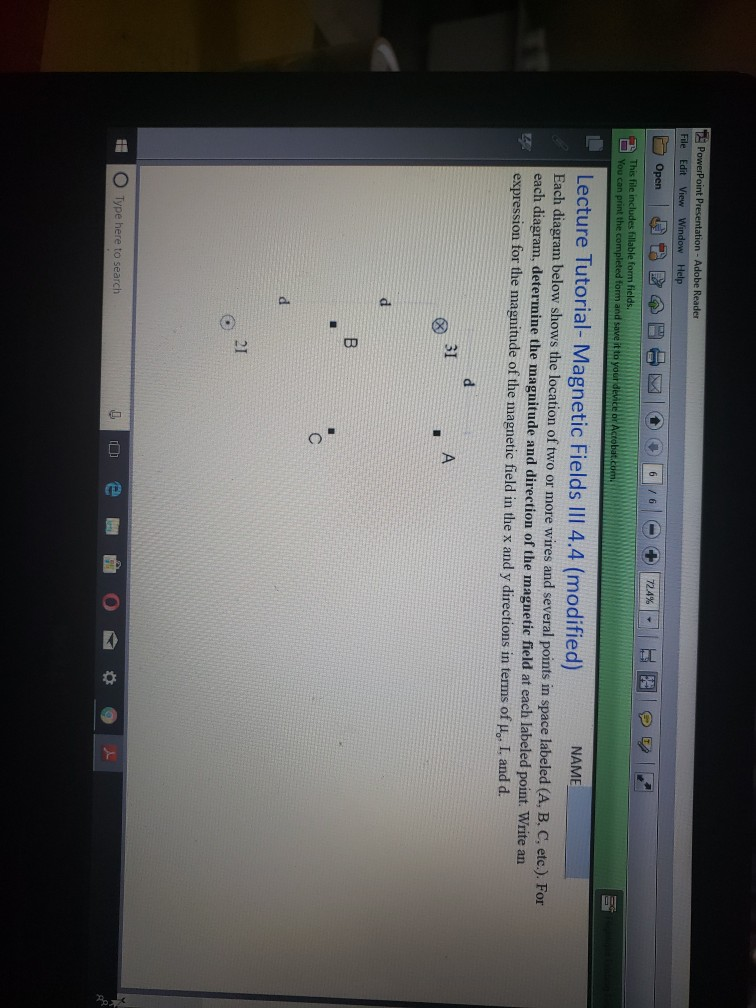 Solved PowerPoint Presentation - Adobe Reader File Edit View | Chegg.com