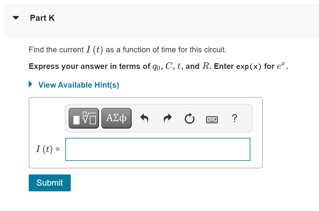 Solved Learning Goal: To understand the dynamics of a series | Chegg.com