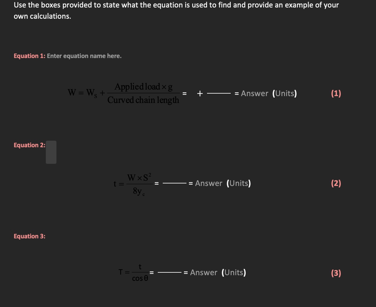 Solved \begin{tabular}{c|c|c} Symbol & Description & Units | Chegg.com