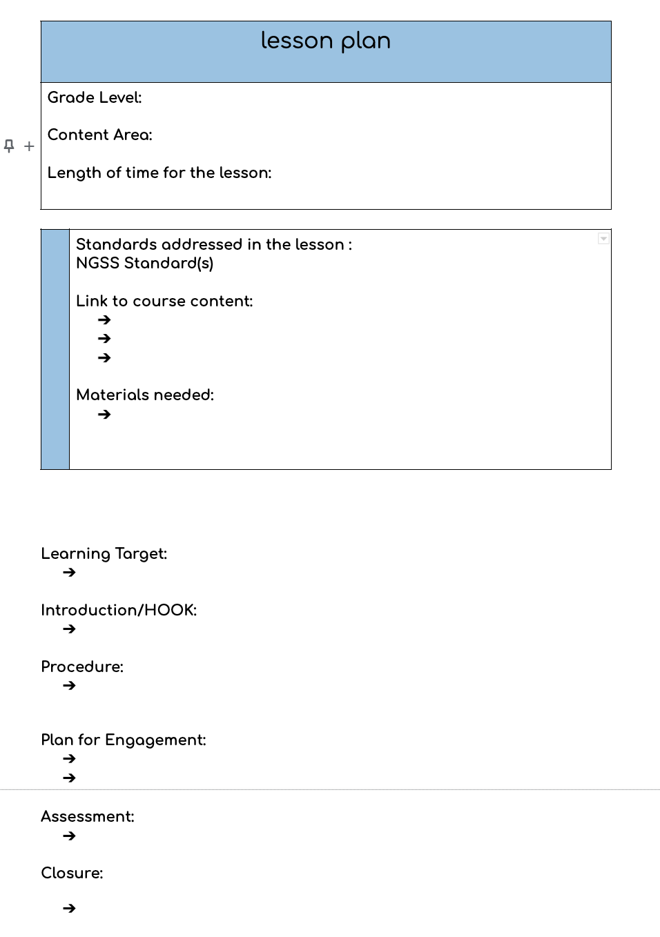 Create a lesson plan that demonstrates what you | Chegg.com