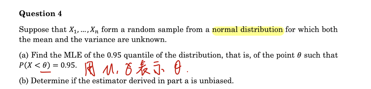 Solved Question 4Suppose that x1,dots,xn ﻿form a random | Chegg.com