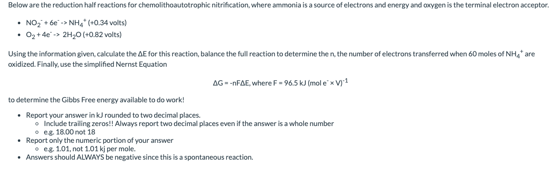 Solved Below are the reduction half reactions for | Chegg.com