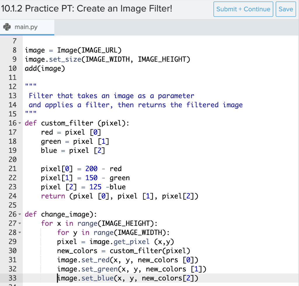 Solved I am working on Code HS assignment- 10.1.2 Practice | Chegg.com Solved I am working on Code HS assignment- 10.1.2 Practice | Chegg.com