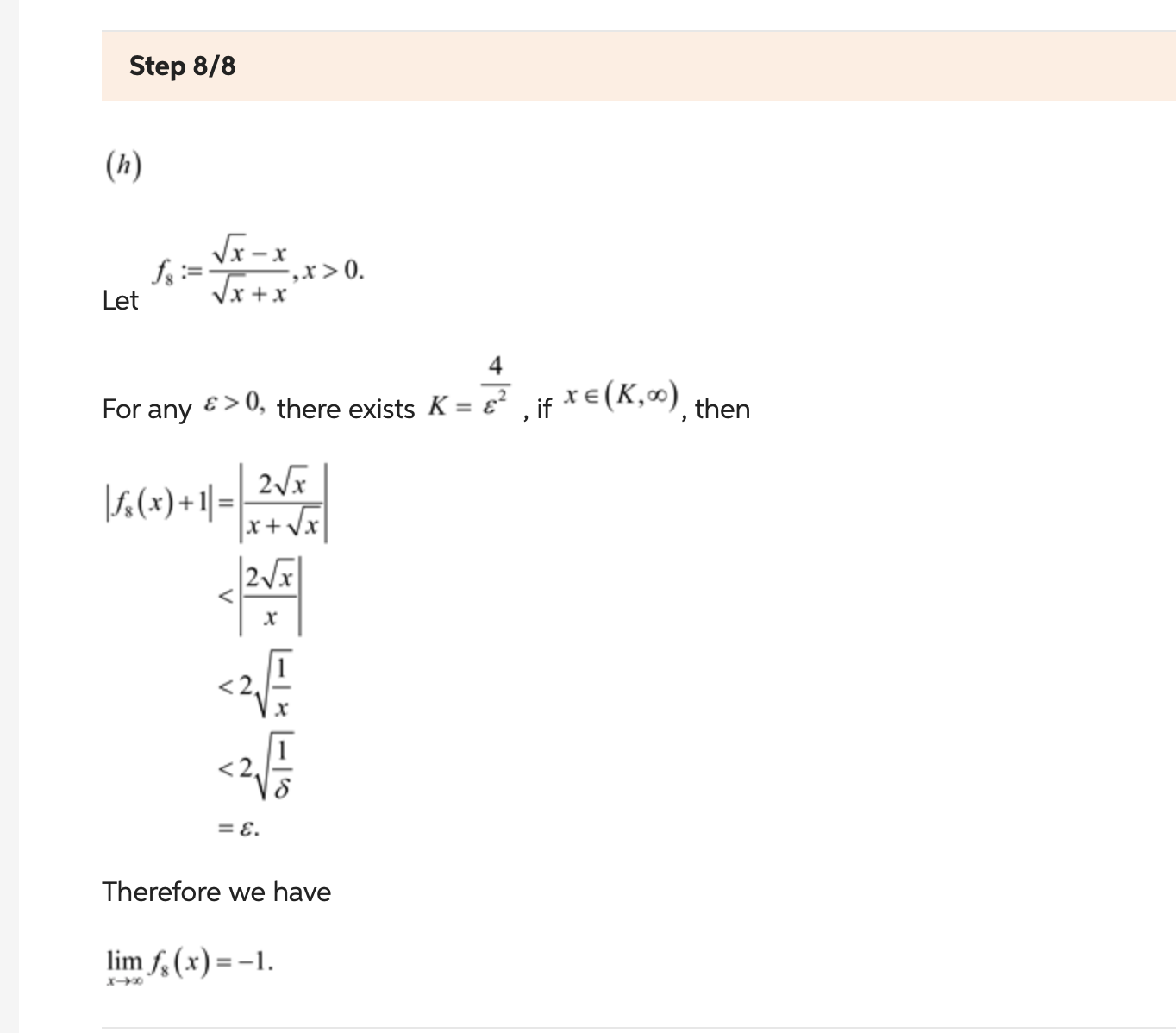 Solved Apply Epsilon Delta Definition Of A Limit or Squeeze | Chegg.com