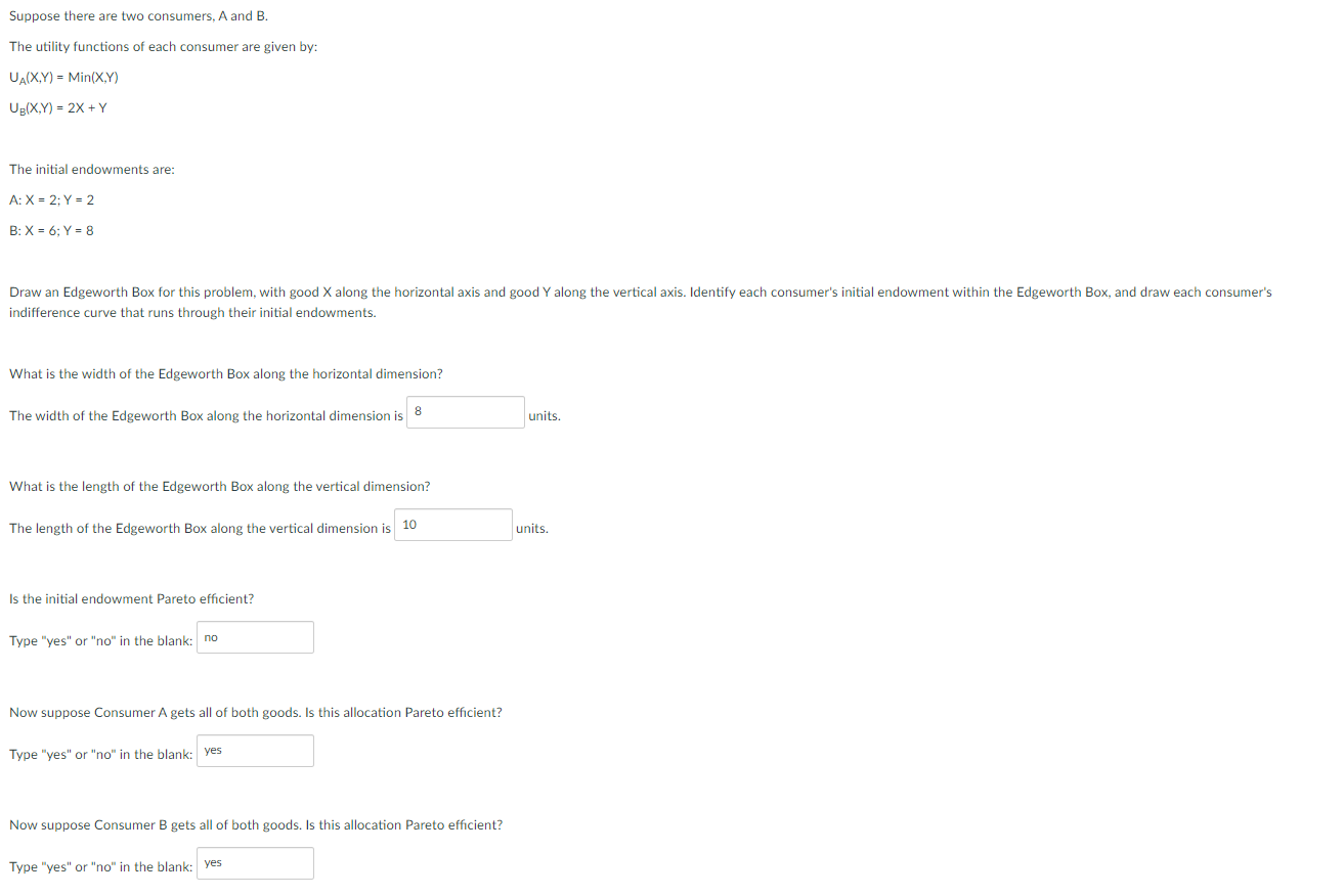 Solved Suppose there are two consumers, A and B. The utility | Chegg.com