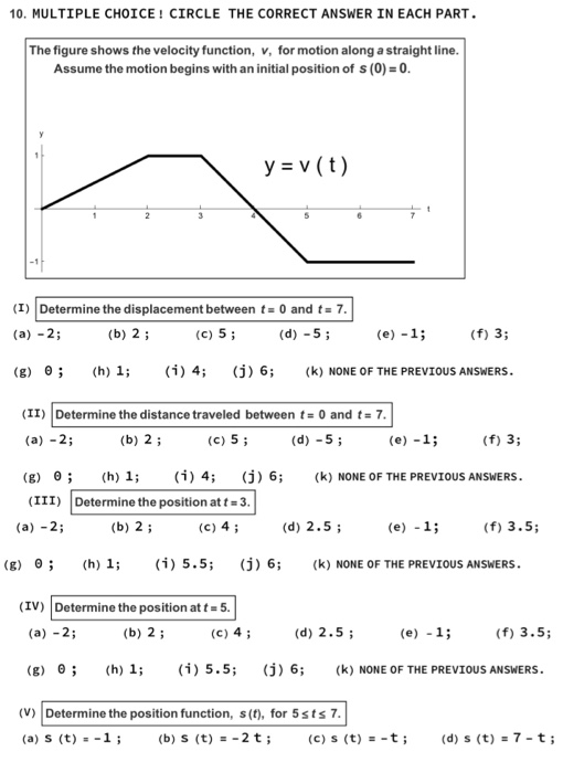 Solved 10. MULTIPLE CHOICE! CIRCLE THE CORRECT ANSWER IN | Chegg.com