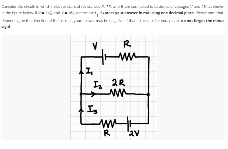Solved Consider the circuit, in which three resistors of | Chegg.com
