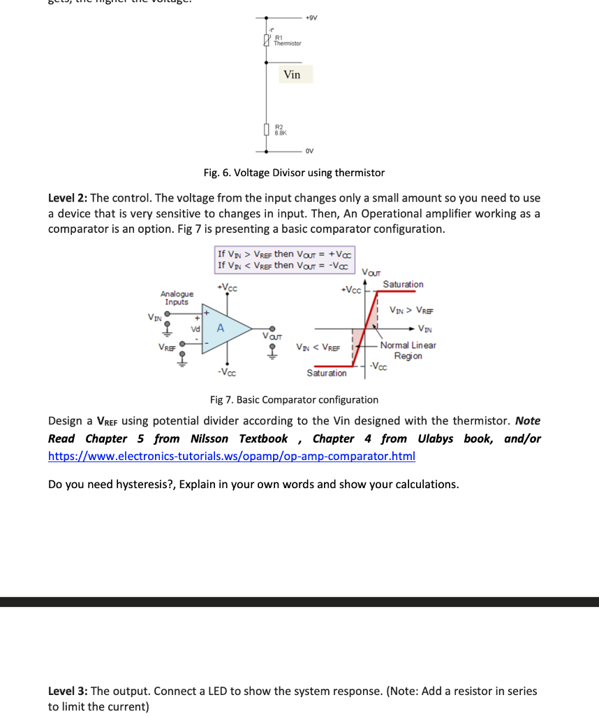 2. Temperature Monitor Design Temperature sensor | Chegg.com