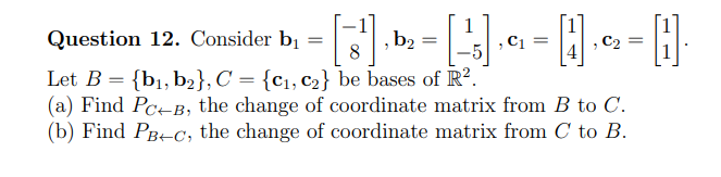 Solved Question 12. Consider \\( | Chegg.com