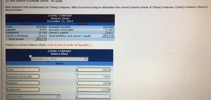 Solved Abby Roland is the bookkeeper for Cheng Company. Abby | Chegg.com