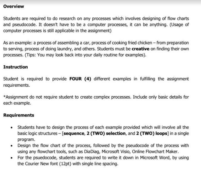 Overview Students are required to do research on any | Chegg.com