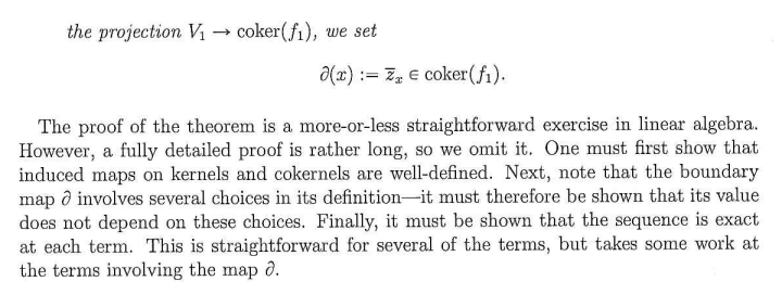 6. Prove the exactness at coker(f1) in the | Chegg.com